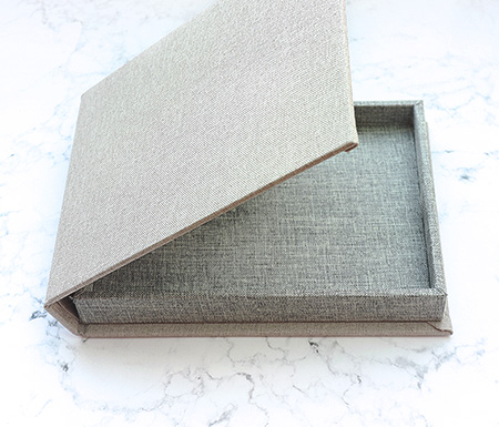 Custom Handmade Boxes, Modern Flip, modern Flip, Flexi Slip, Linen Box ...